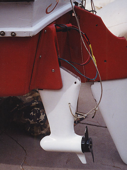Electric motor on rudder - The WoodenBoat Forum