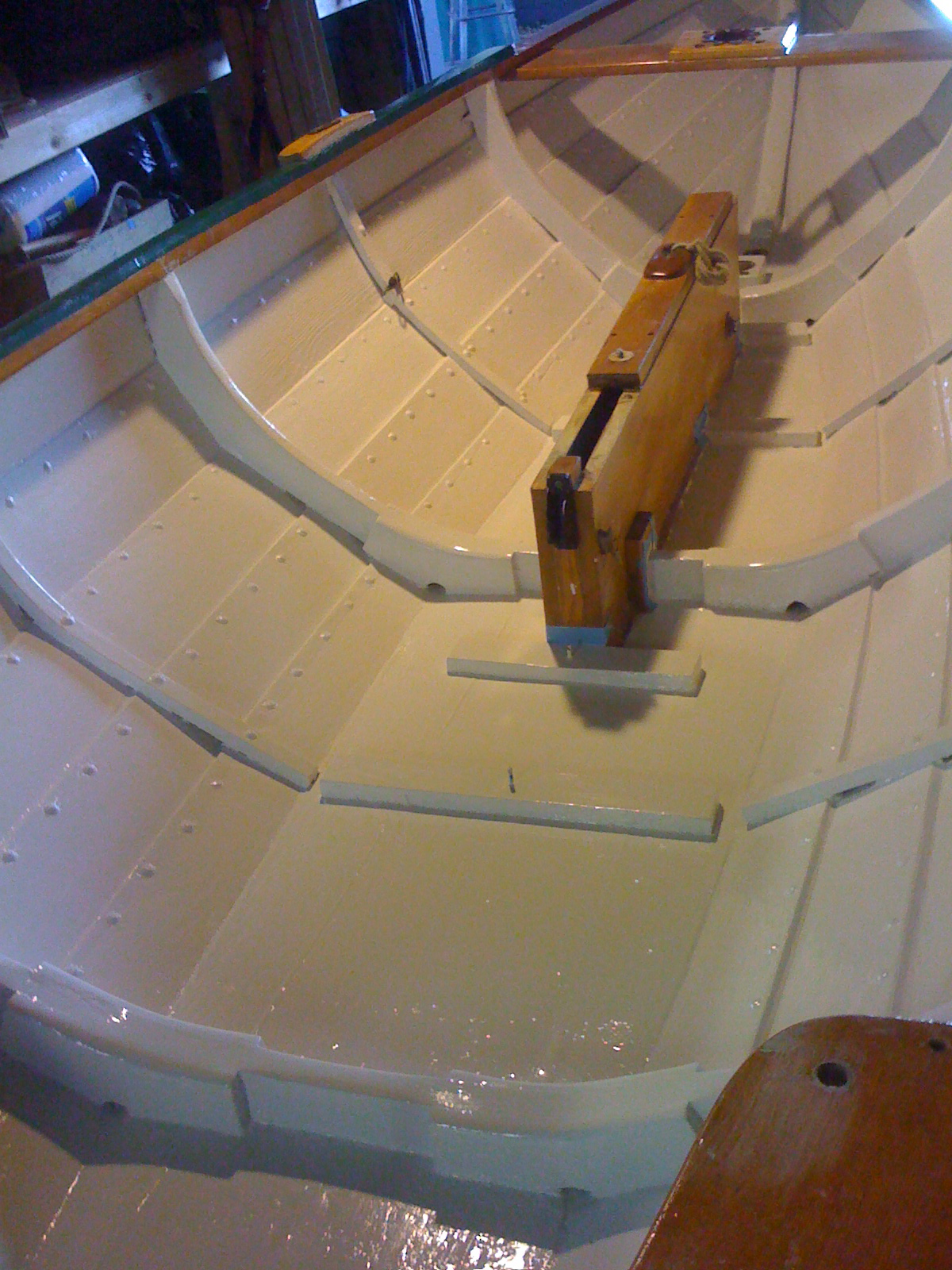 Centerboard trunk location on 17 ft Swampscott Dory - The WoodenBoat Forum