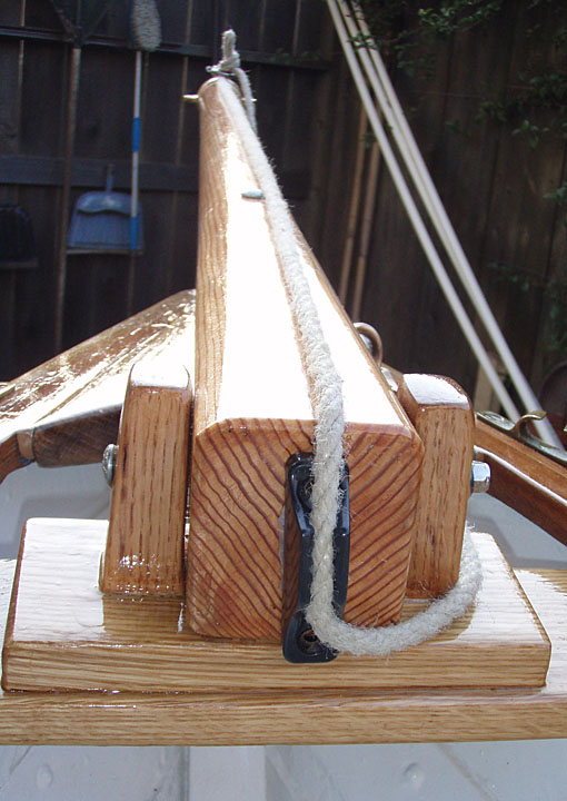 How to cleat a running loop on bowsprit? - The WoodenBoat Forum