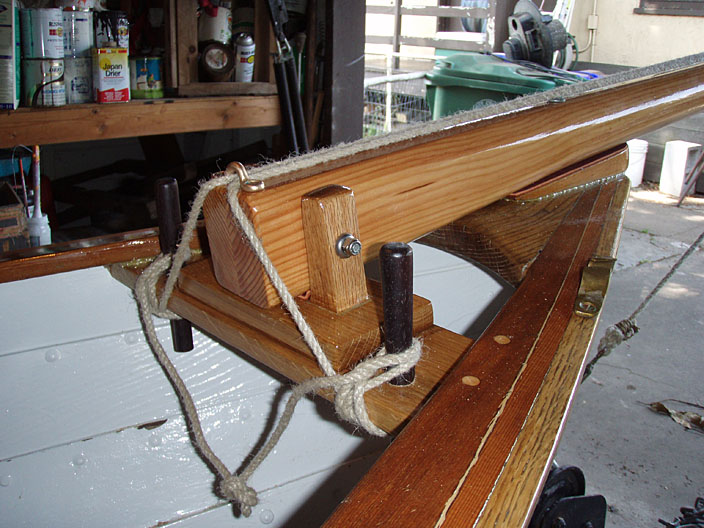 How to cleat a running loop on bowsprit? - The WoodenBoat Forum