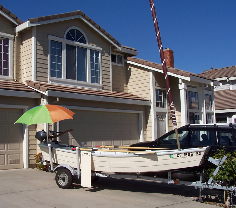 Ed Foster built 15' nesting sailing pram in SF area - The WoodenBoat Forum